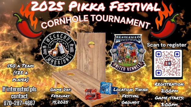 Tinian Hot Pepper Festival Cornhole Tournament – Discover The Marianas ...